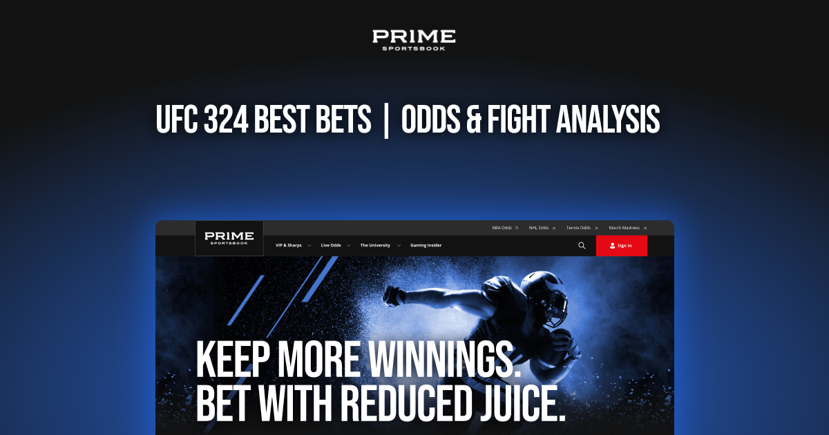 UFC 324 Best Bets | Odds & Fight Analysis
